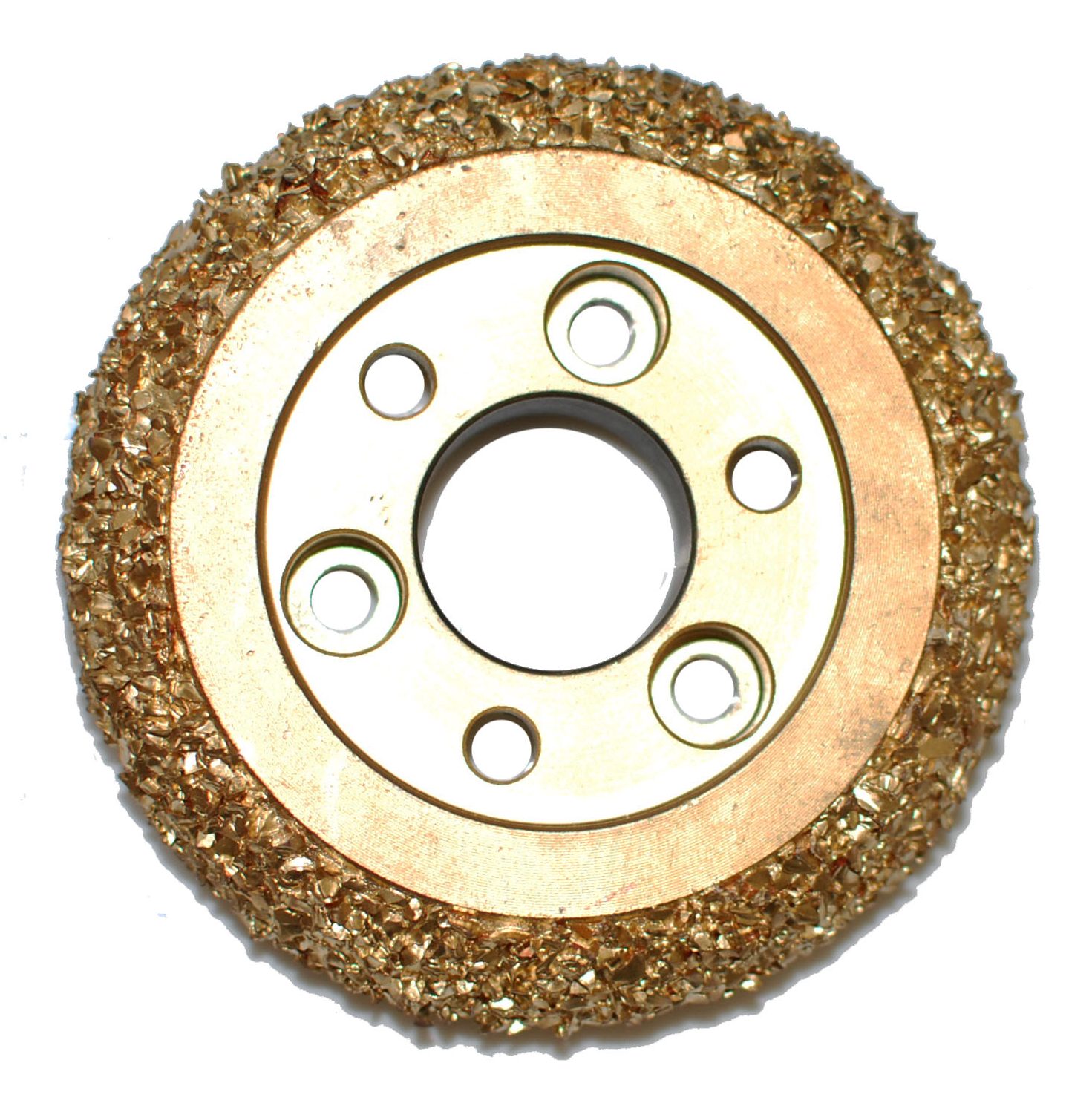 2-Sided Carbide Grit Wheel for 8" Pipe Rausch Compatible | TruGrit Online