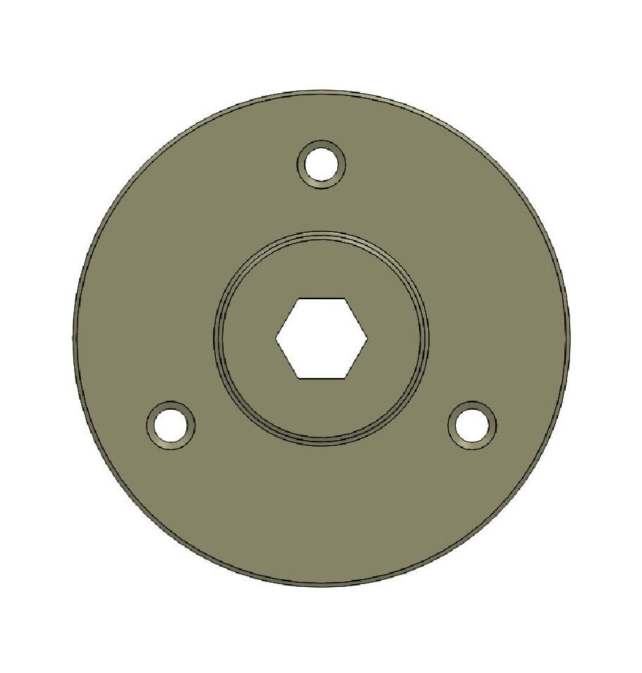 6-8" Aries Compatible Inner Hub Adapter (No Inner Seal) | TruGrit Online