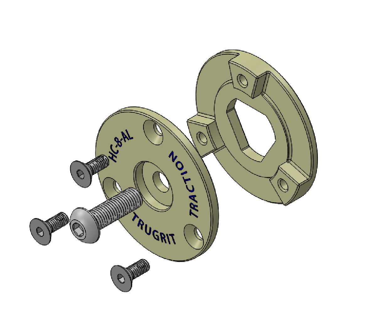 8" Cues Compatible Hub Adapter Set | TruGritTraction Online Store