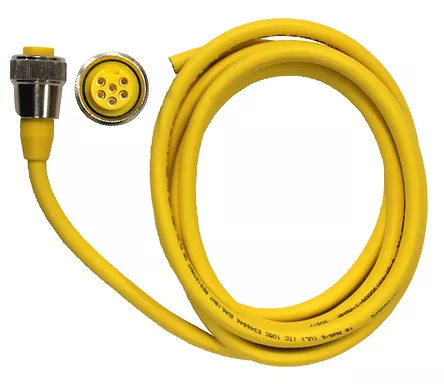 6 pin straight female 7/8" mini-fast single ended connector - TruGrit ...